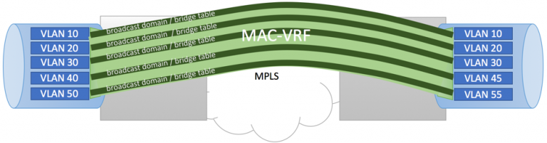 EVPN MPLS Port-Based VLAN-Aware Bundle Service – BGP Help